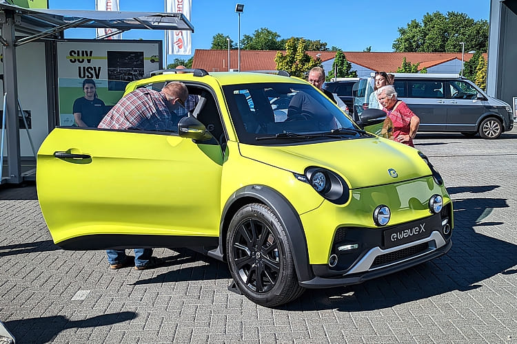 e.GO e.wave X | Alle wichtigen Daten auf einen Blick